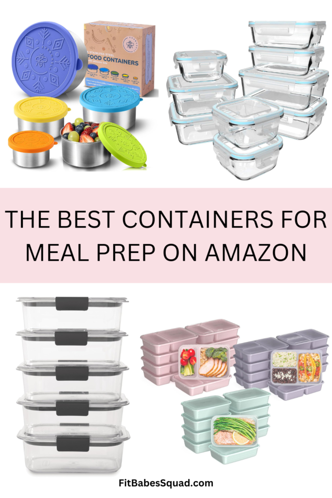 Top Picks of Amazon's Best Containers for Meal Prep - Fit Babes Squad